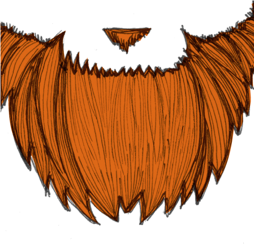 Download HD Red Beard Png Transparent PNG Image - NicePNG.com