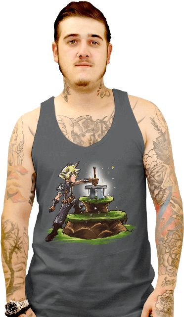 Download The Buster Sword In The Stone - HD Transparent PNG - NicePNG.com