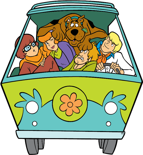 Download Scooby-doo Mystery Machine - Scooby Doo Gang In Mystery ...