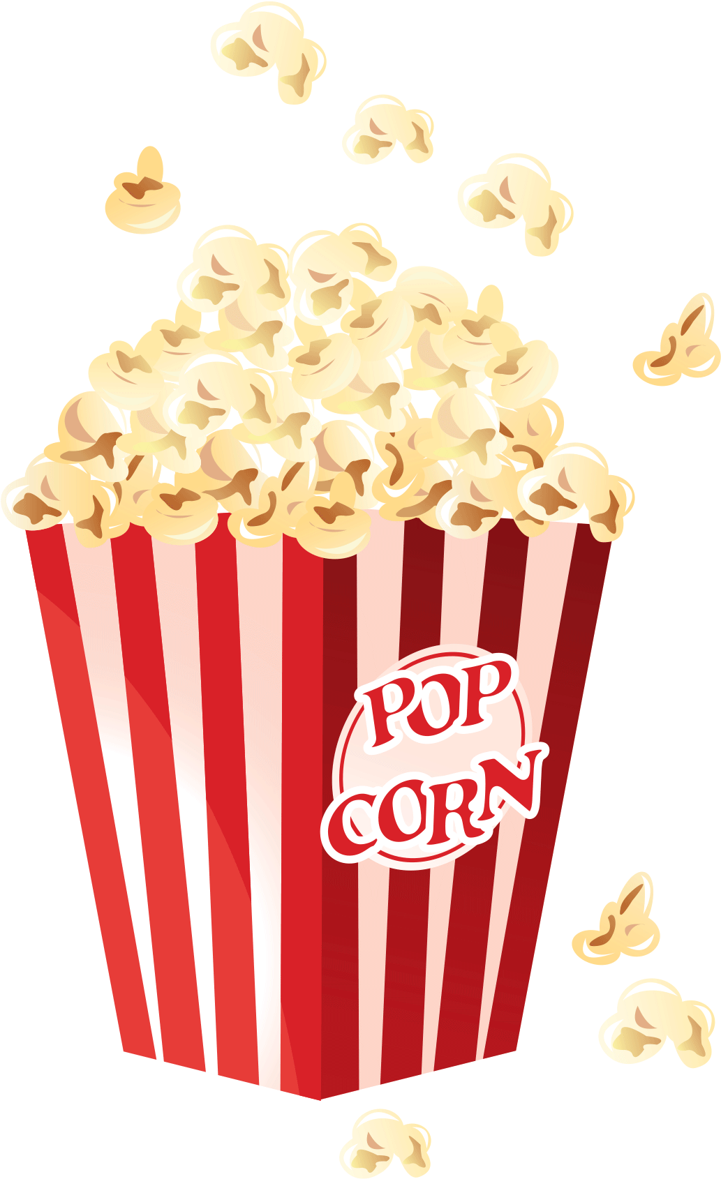 Download HD Download - Transparent Popcorn Vector Transparent PNG Image ...