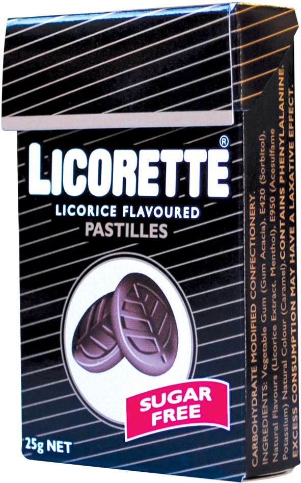 Download HD Licorette 23g Pastilles Transparent PNG Image - NicePNG.com