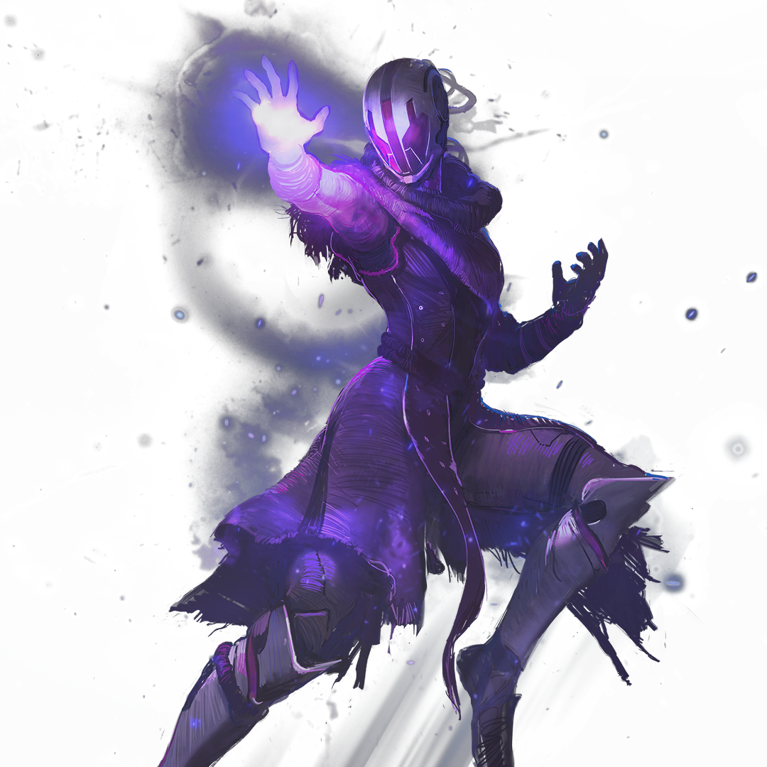 Download Destiny 2 Warlock Voidwalker - HD Transparent PNG - NicePNG.com
