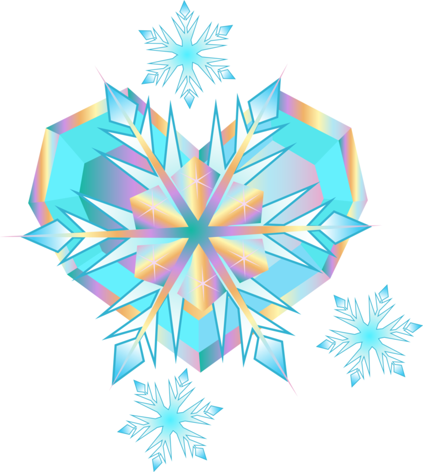 Download HD Snowflake Heart Clipart - Graphic Design Transparent PNG ...
