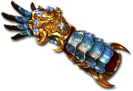 Download Six-ruin Fist Cobalt - Fantasy Fire Gauntlets - HD Transparent ...