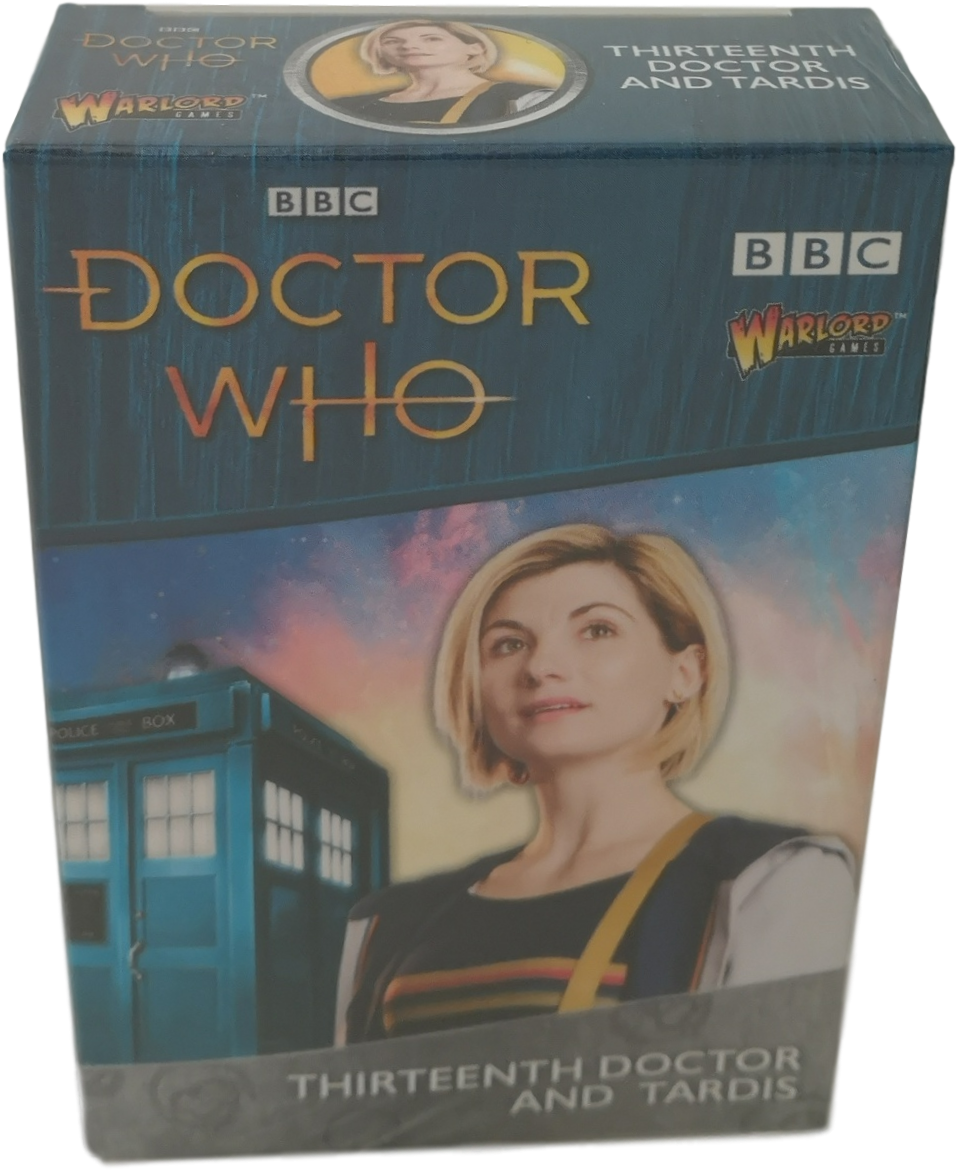 Download HD Thirteenth Doctor & Tardis - Blond Transparent PNG Image ...