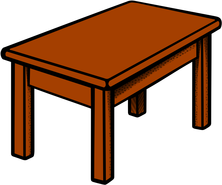 Clear Table Clipart