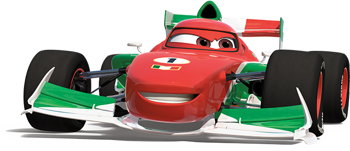 Download HD Cars The Movie 2 Francesco - Cars 2 Francesco Transparent ...