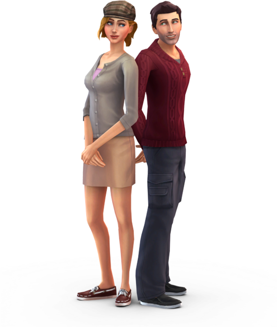 Download Ts4 Render 4 - Sims 4 The Originals - HD Transparent PNG ...