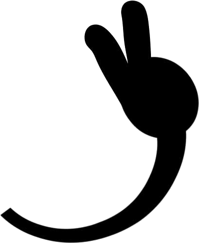 Download Bent Arm Peace Sign - Wiki - HD Transparent PNG - NicePNG.com