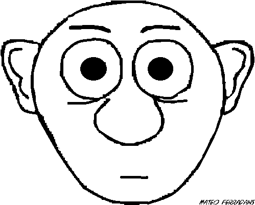 Download HD Surprised Face Coloring Page - Padres Sorprendidos Para ...