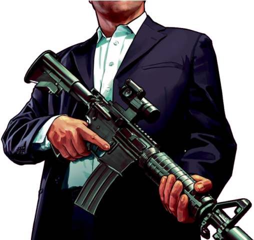 Download HD Gta Clipart Michael Png - Michael Gta V Transparent PNG ...