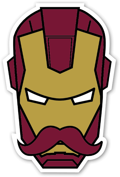 Download Ironman Sticker - Iron Man Sticker Cool - HD Transparent PNG ...