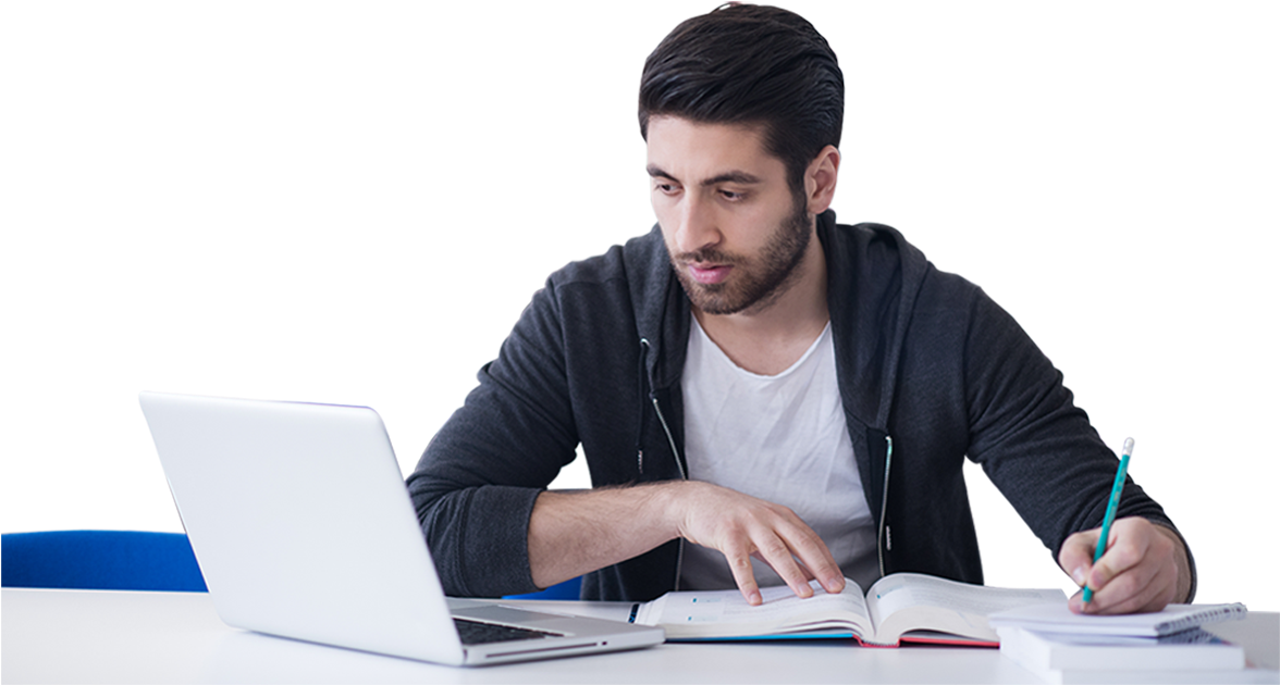 Download Student Studying Png - Person Study Png - HD Transparent PNG ...