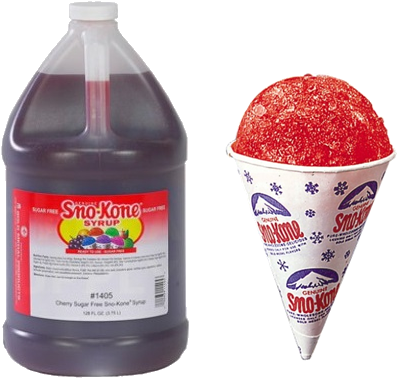 Download Bubble Gum Snow Cone Pack 50 Servings Png - Sno Kone - HD ...