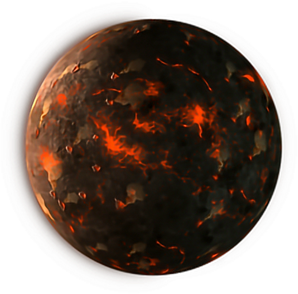 Download Planet Space Dark Fire Png Sticker Pngedit - Portable Network ...