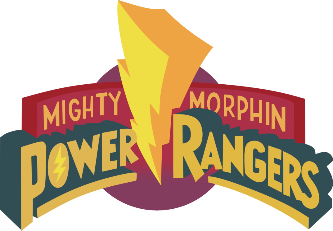 Download HD Mighty Morphin Power Rangers Logo Vector Transparent PNG ...
