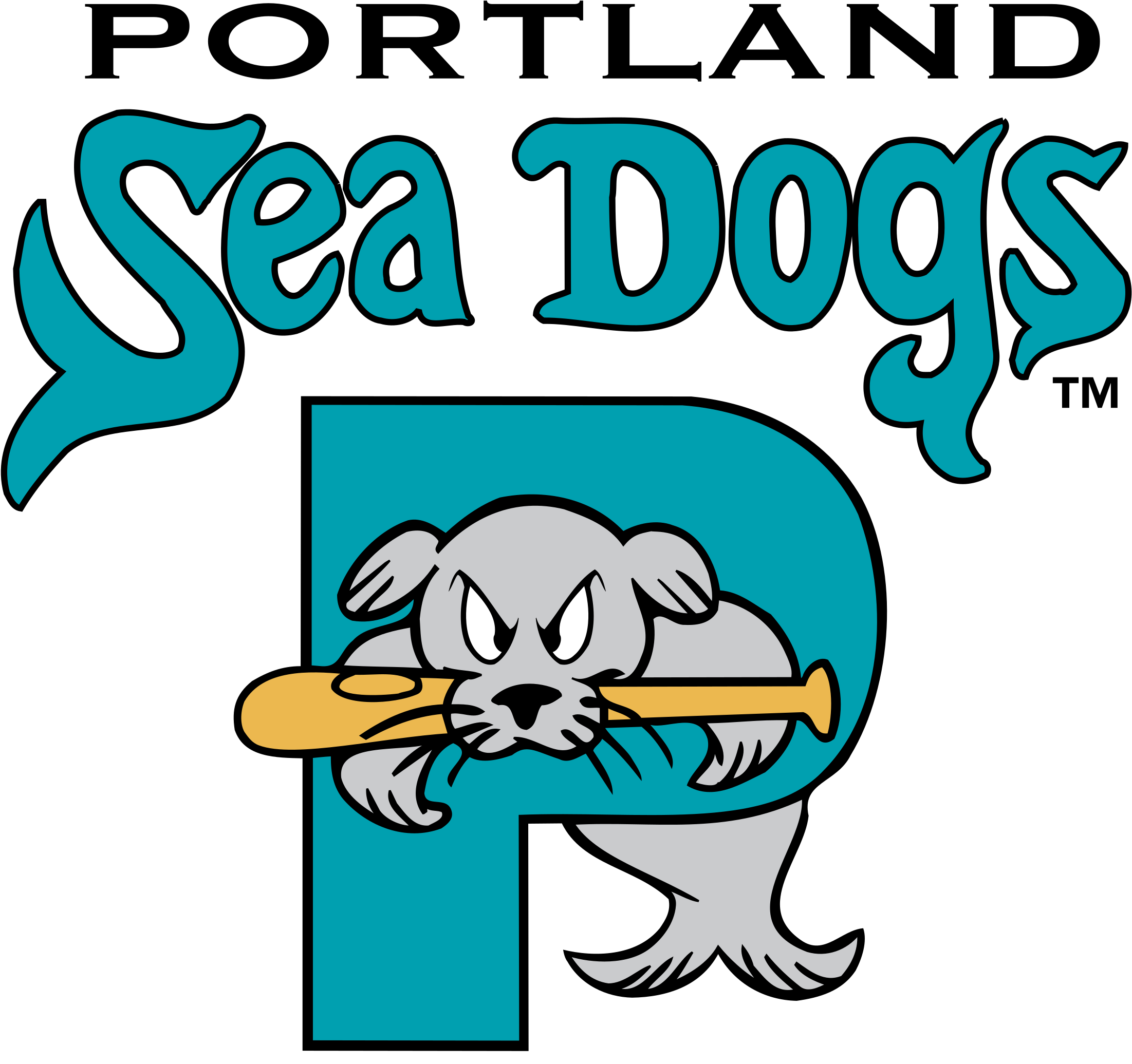 Download HD Portland Sea Dogs Logo Png Transparent - Portland Sea Dogs ...
