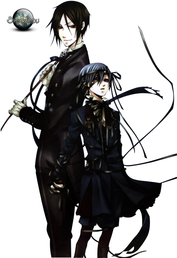 Download Renders Ciel Sebastian Kuroshitsuji Black Butler - Sebastian ...
