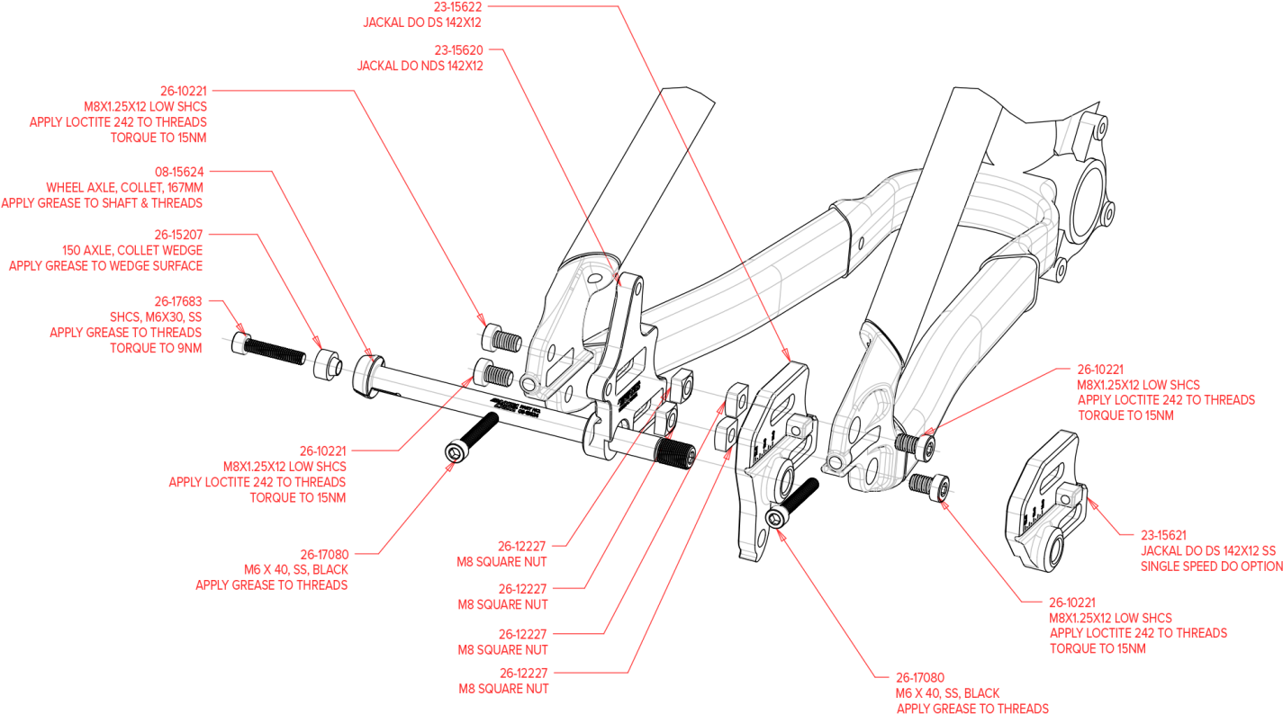 Download HD Jackal 4 Exploded View - Diagram Transparent PNG Image ...