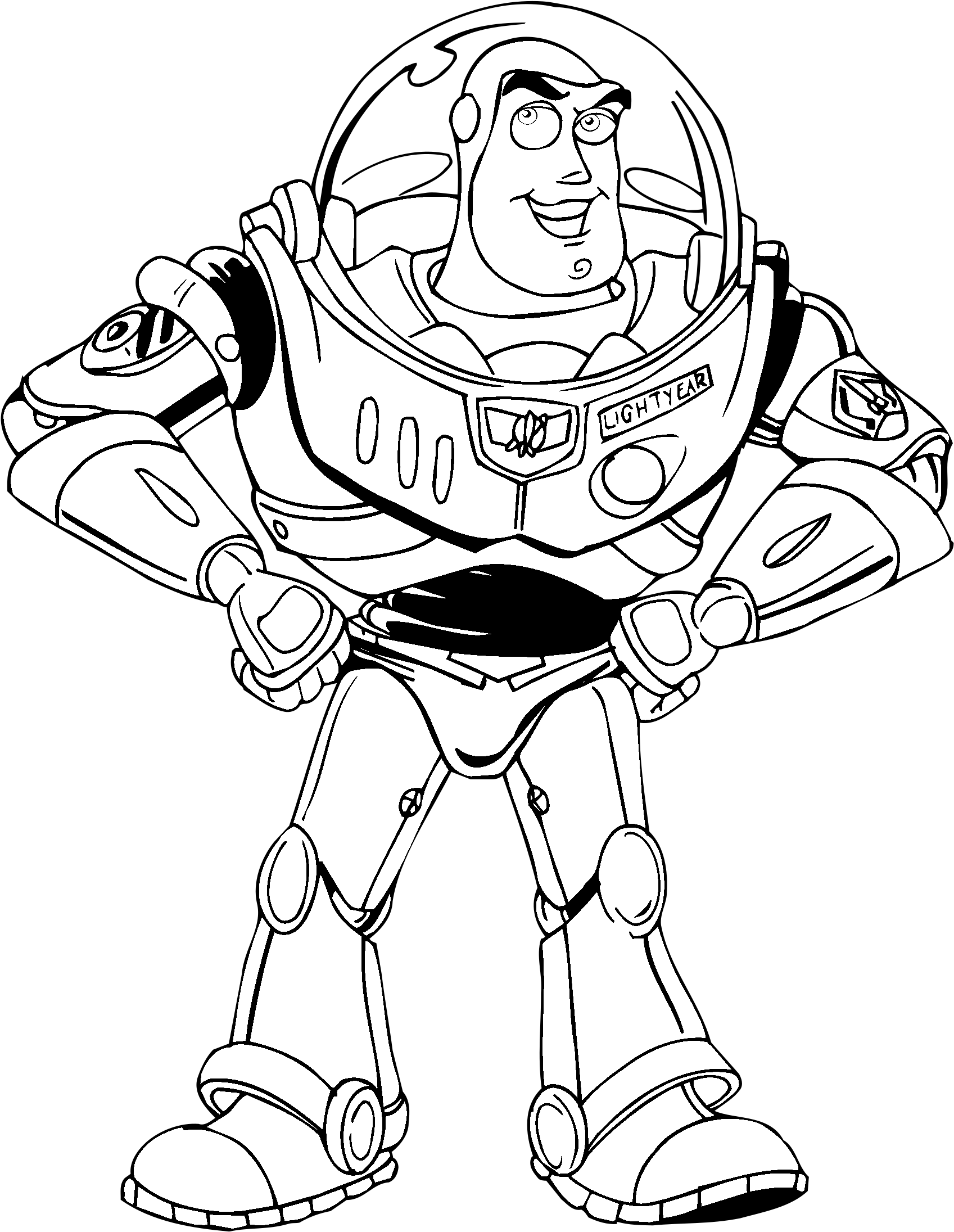 Download HD Buzz Logo Black And White - Png Logo Buzz Lightyear Black ...