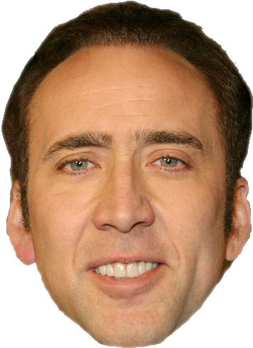 Download HD Nicolas Cage Face Png - Nicolas Cage Transparent PNG Image ...