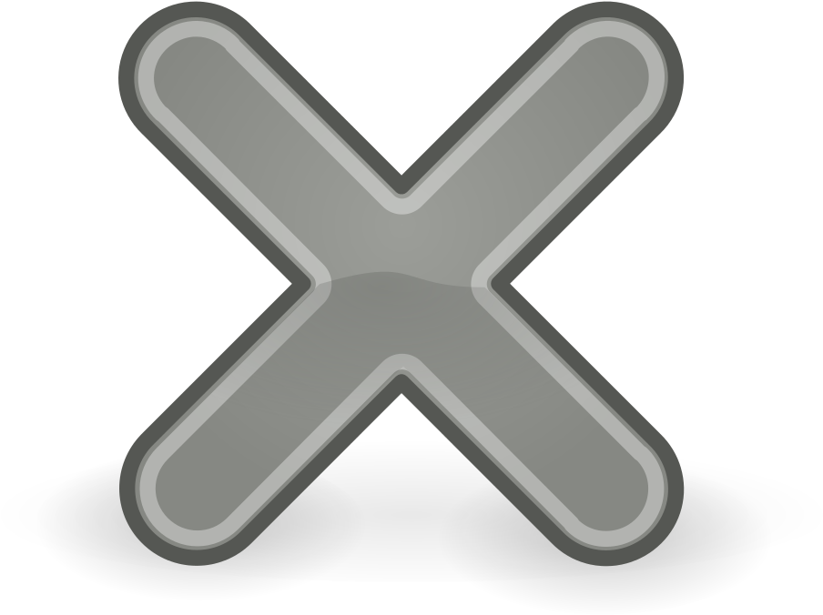 Download HD Gnome Window Close - Illustration Transparent PNG Image ...