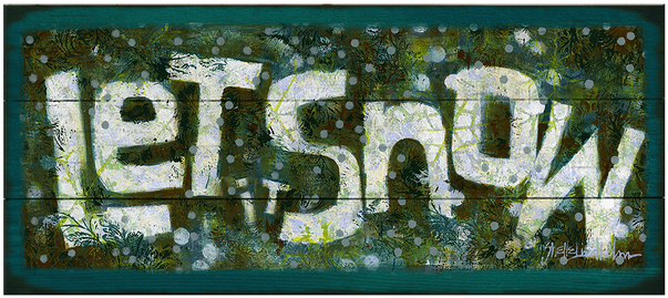 Download Let It Snow Sign - Graphic Design - HD Transparent PNG ...