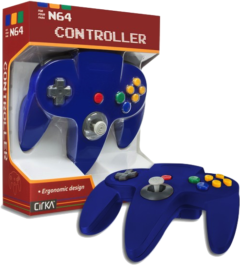 Download Cirka N64 Controller - HD Transparent PNG - NicePNG.com