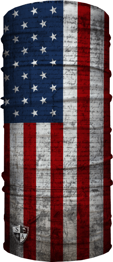 Download HD American Flag - Sa Fishing Sa Co. Neck Gaiters | Pick Your ...