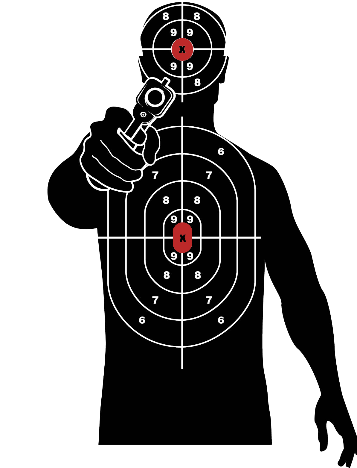 Download Target Png - Cible De Tir A Imprimer Format A4 - HD ...