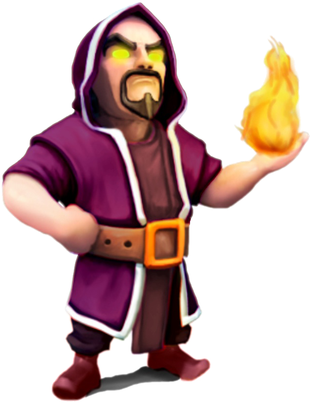 Download Wizard Png Hd - Rage Wizard Clash Royale - HD Transparent PNG ...