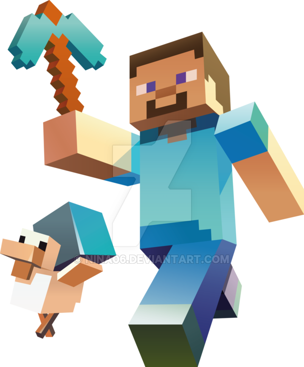 Download HD Minecraft Clipart At Getdrawings - Minecraft Steve Render ...