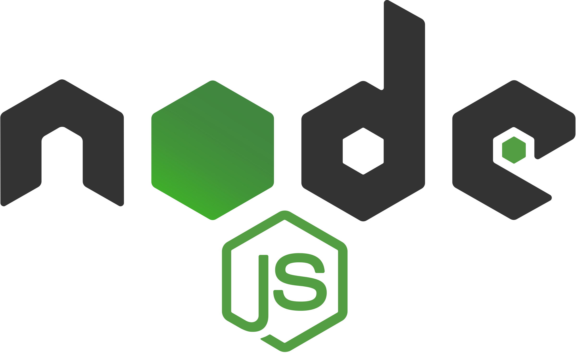 Download HD Javascript Vector Transparent Node Js Logo Png 