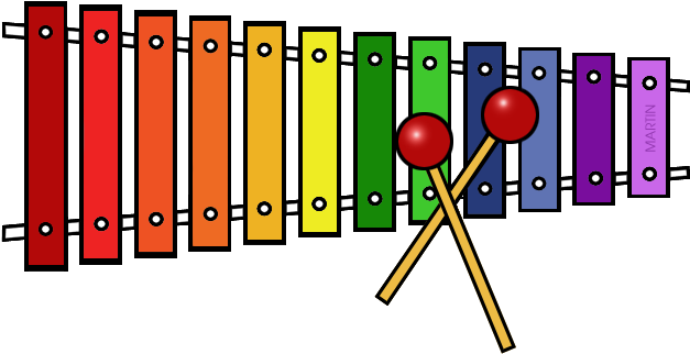 Download Xylophone - Cartoon Image Of Xylophone - HD Transparent PNG ...