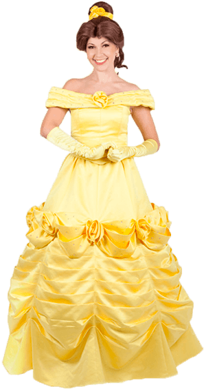 Download Belle Princess Party - Belle Fantasy Fables - HD Transparent ...