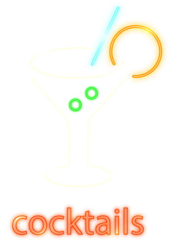 Download HD Cocktails Neon Sign - Classic Cocktail Transparent PNG ...