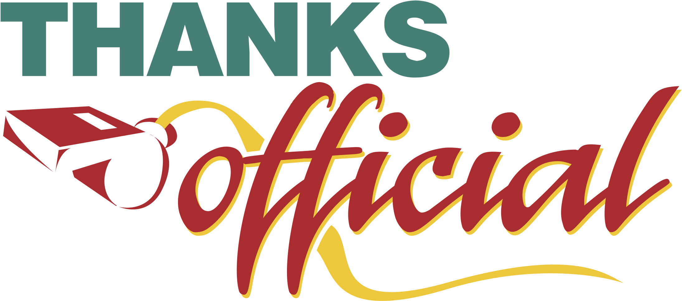 Download Thanks Official Logo Png Transparent - Thanks - HD Transparent ...