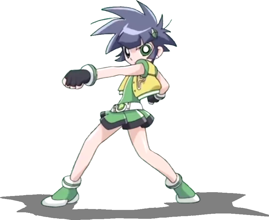 Download Anime Powerpuff Girls Buttercup - HD Transparent PNG - NicePNG.com