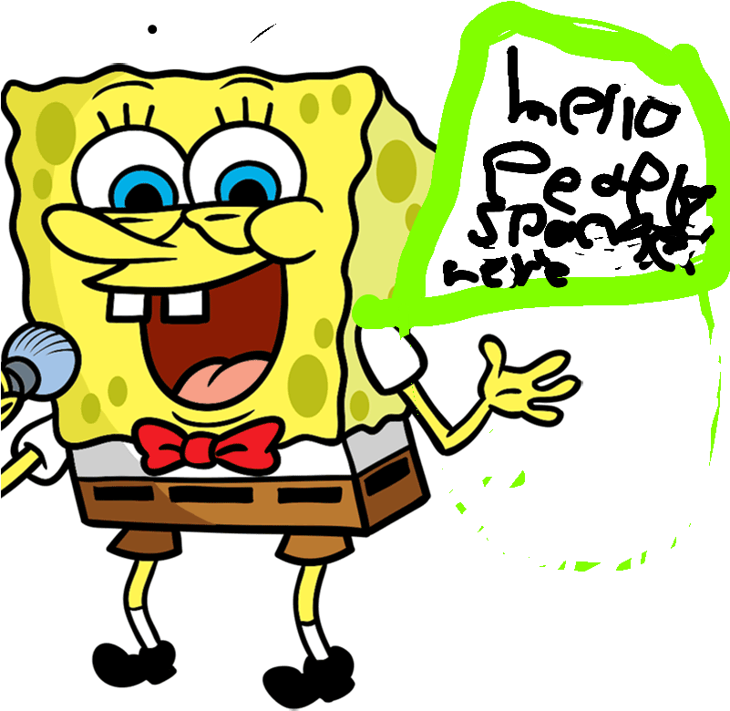 Spongebob Squarepants Singing PNG image free download - DWPNG.com