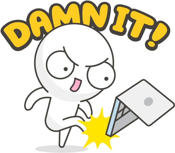 Download Damn It - Cartoon - HD Transparent PNG - NicePNG.com