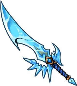 Download Gear-icicle Blade Render - Unison League Ice Sword - HD ...