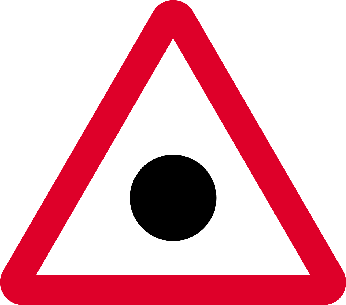 Download Accident Black Spot Sign - HD Transparent PNG - NicePNG.com
