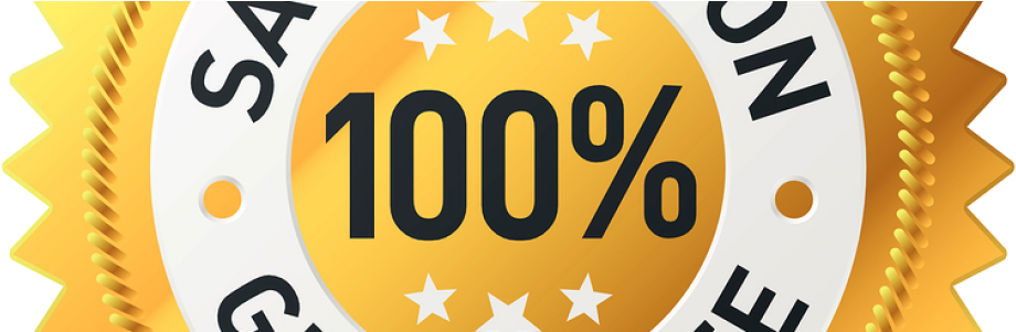 Download 100 Satisfaction Guarantee - Satisfaction Guaranteed Badge Png ...