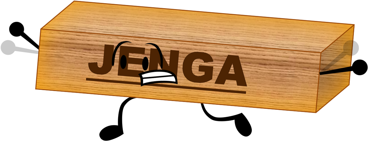 Download HD Jenga Brick - Plywood Transparent PNG Image - NicePNG.com