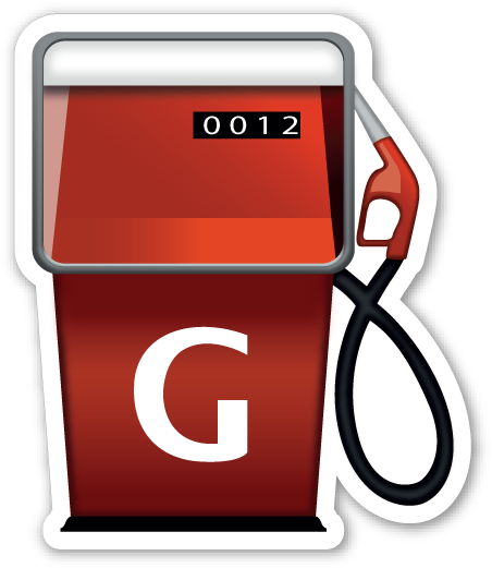 Download HD Fuel Pump - Gas Emoji Transparent PNG Image - NicePNG.com