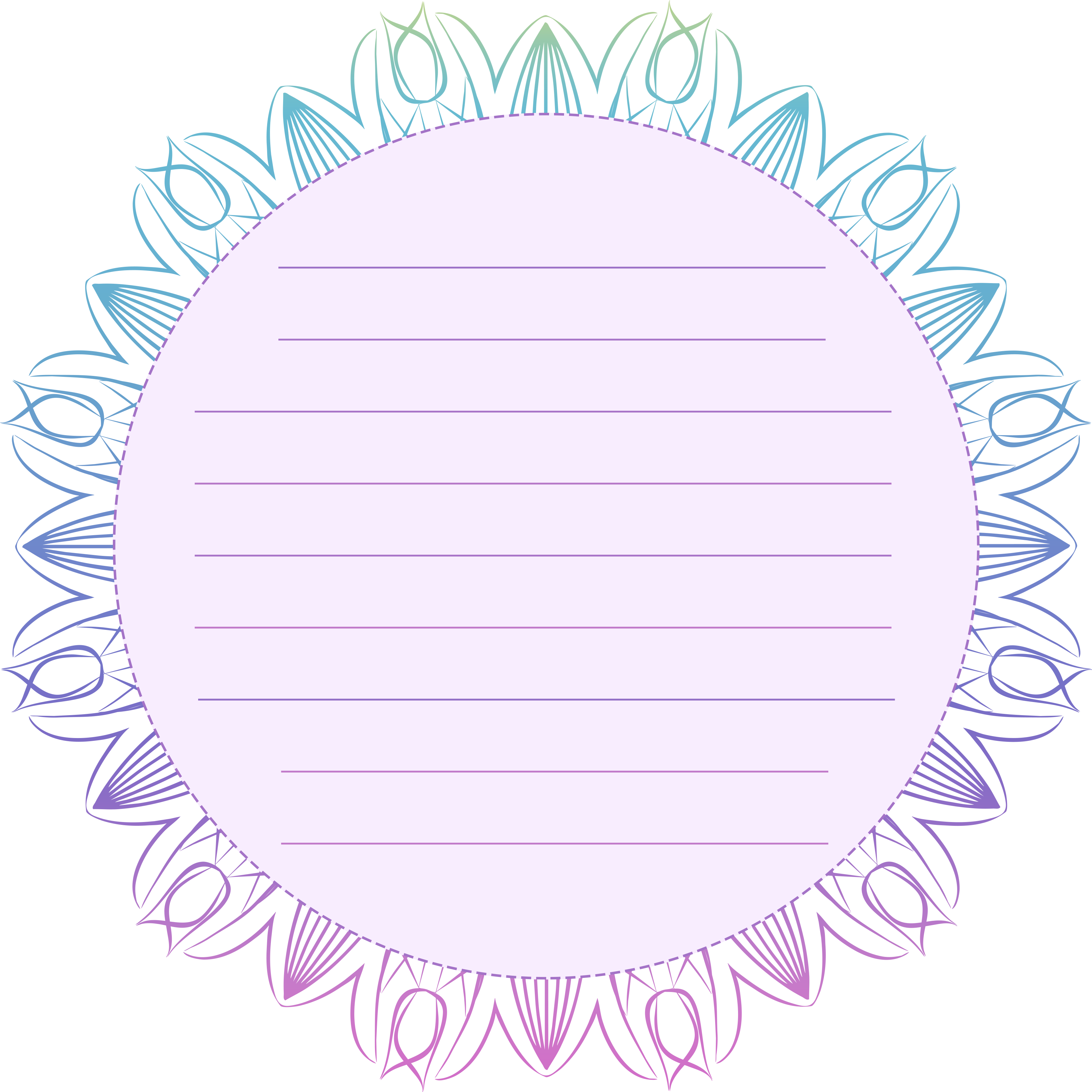 Download Box Border Text Dialog Png And Psd - Circle - HD Transparent ...