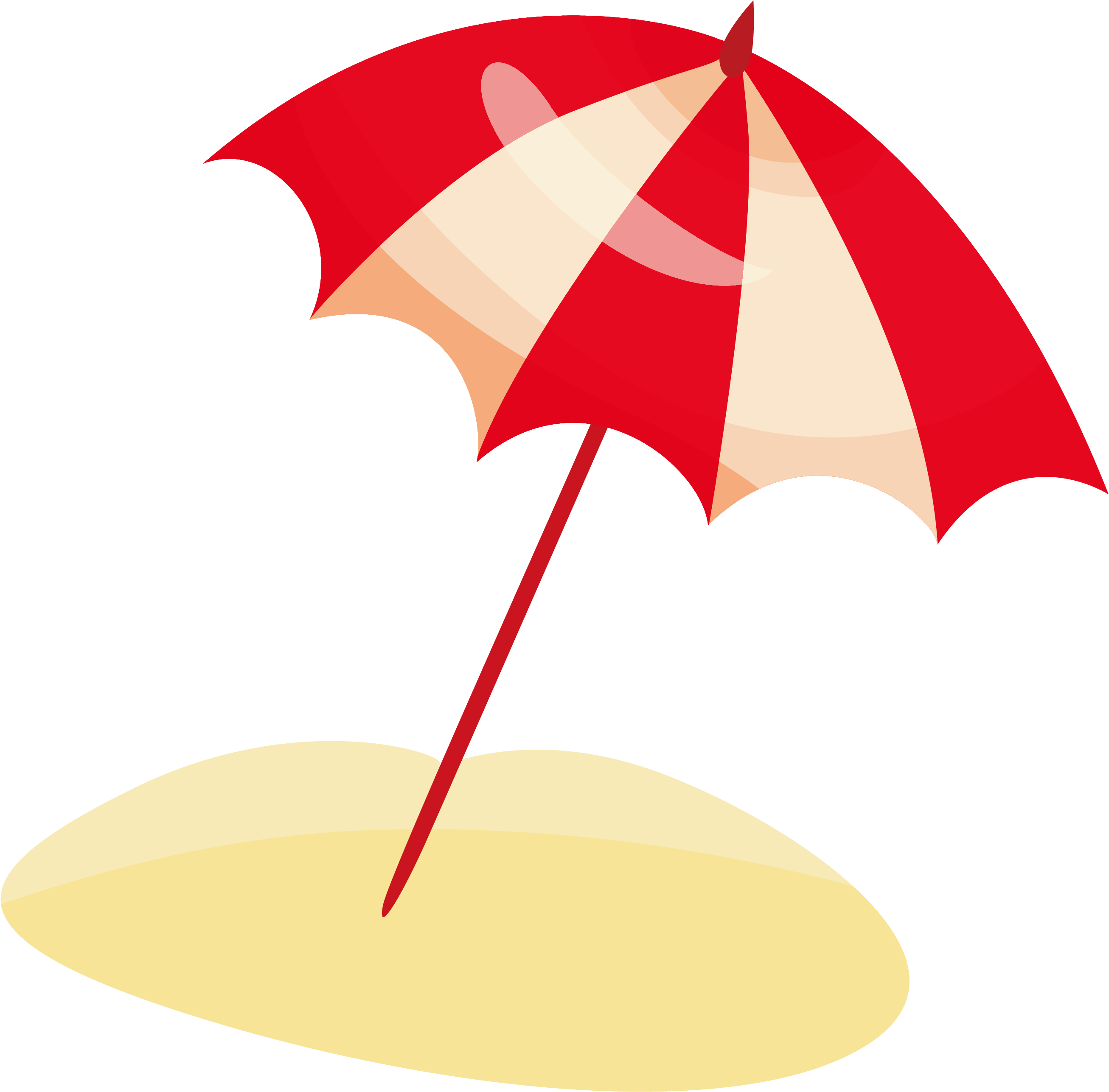 Download Cartoon Beach Clip Art Parasol Transprent Png Ⓒ - Beach Png ...