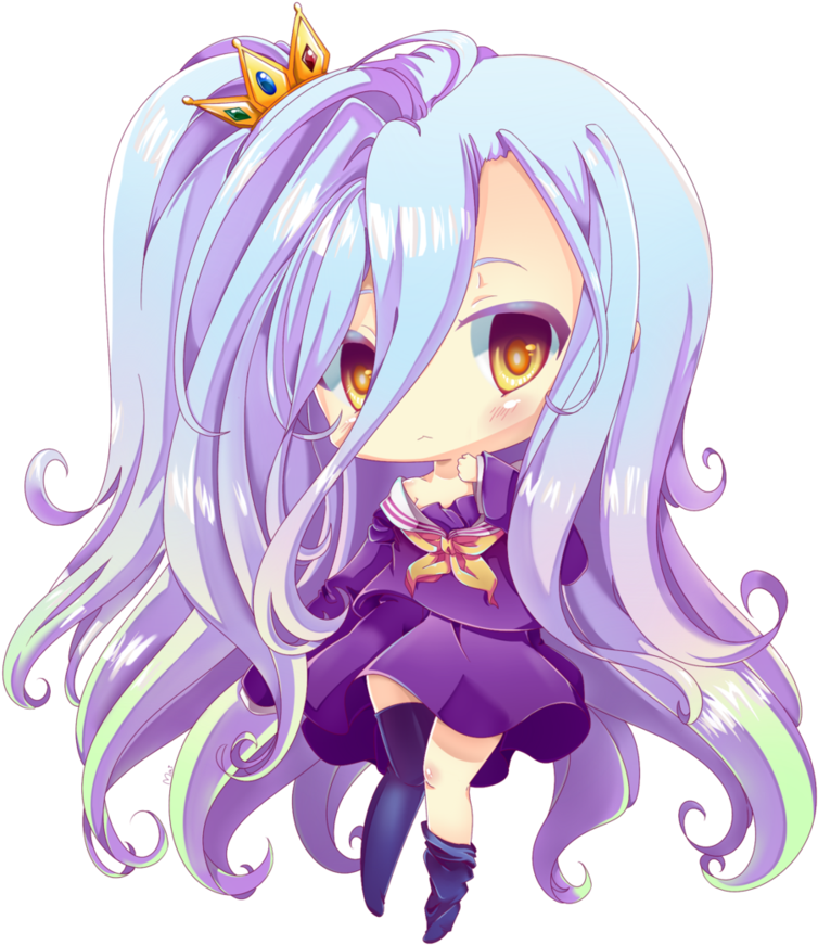 Download Shiro - Shiro Chibi No Game No Life Png - HD Transparent PNG ...