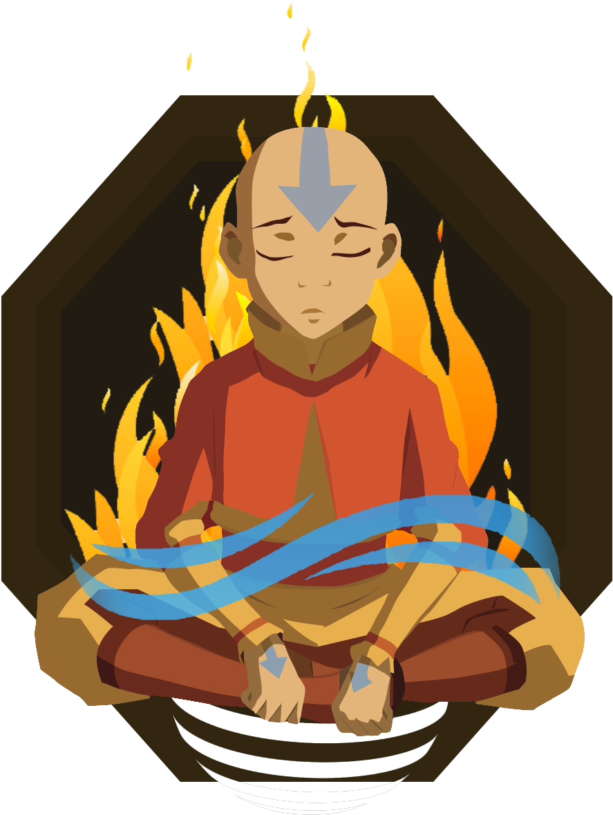 Download Aang The Avatar - Illustration - HD Transparent PNG - NicePNG.com