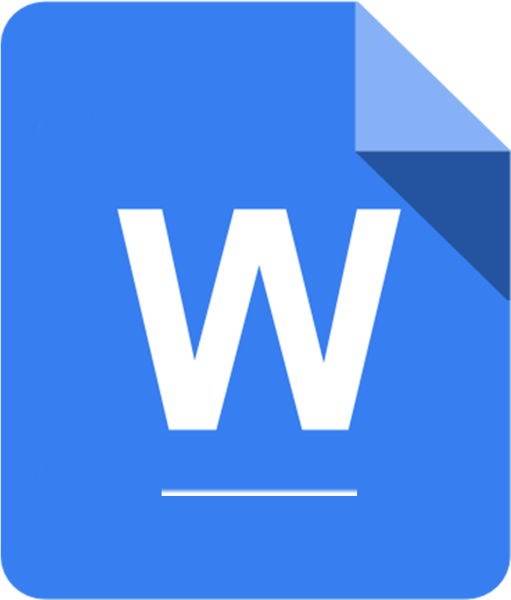 Download Word Icon Png - 2018 - HD Transparent PNG - NicePNG.com